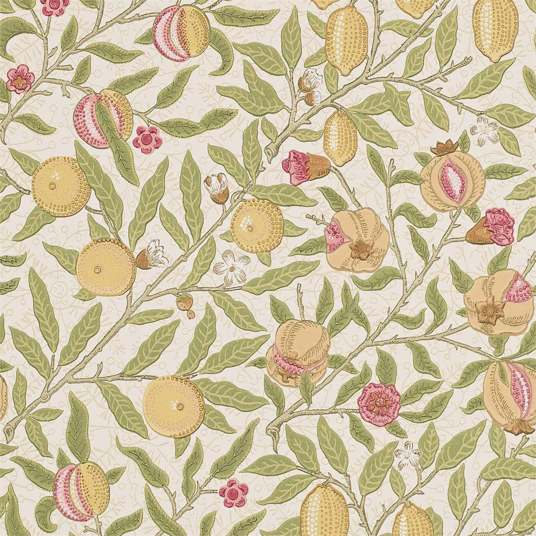 Fruit Stardust Wallpaper AARC510010 by Morris & Co | Wallpaper Online