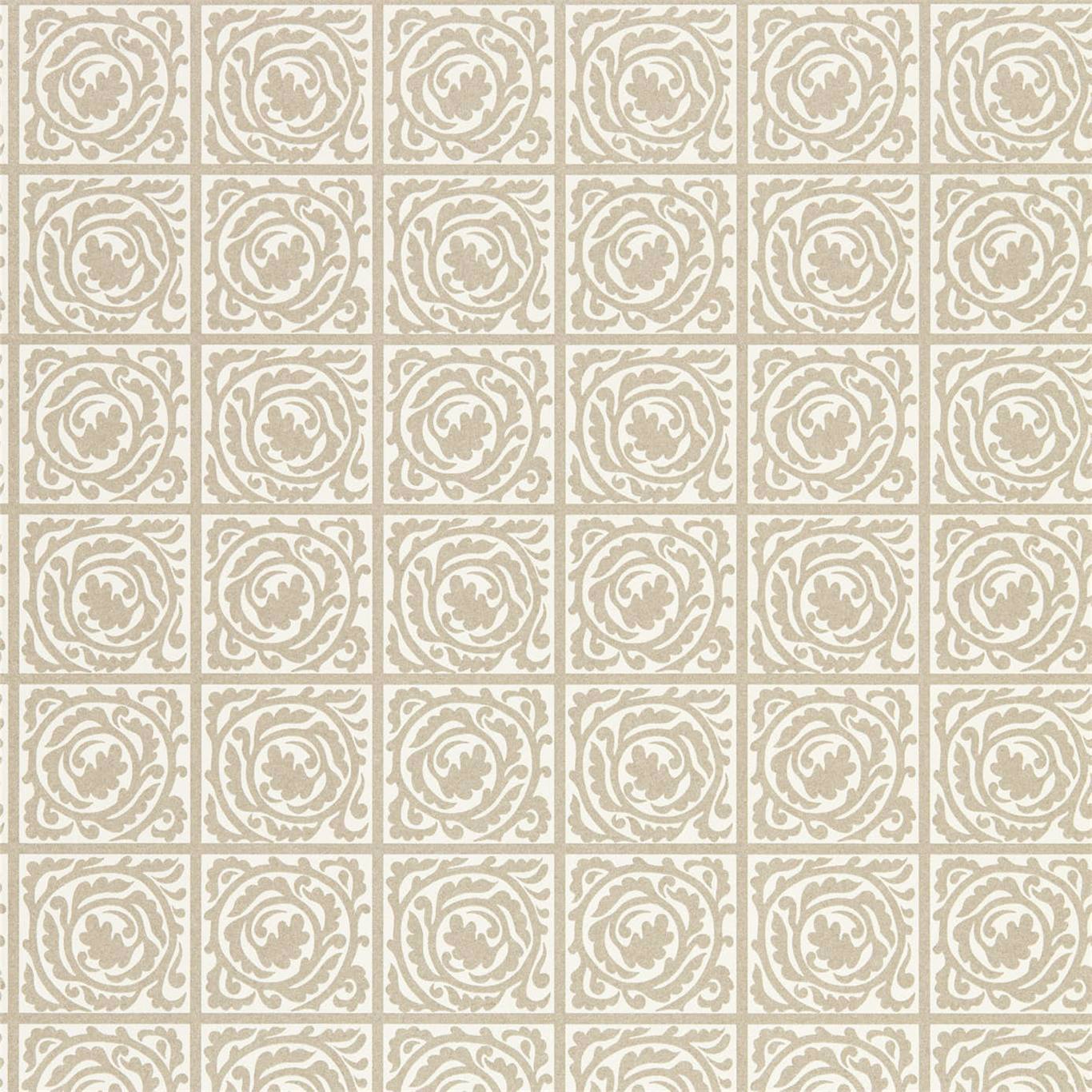 Pure Scroll Gilver Wallpaper DMPN216546 by Morris & Co | Wallpaper Online