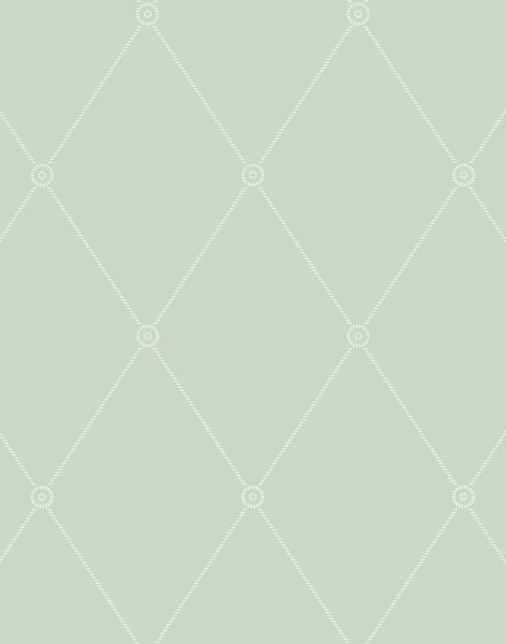 Large Georgian Rope Trellis Wallpaper 100-13060 by Cole & Son