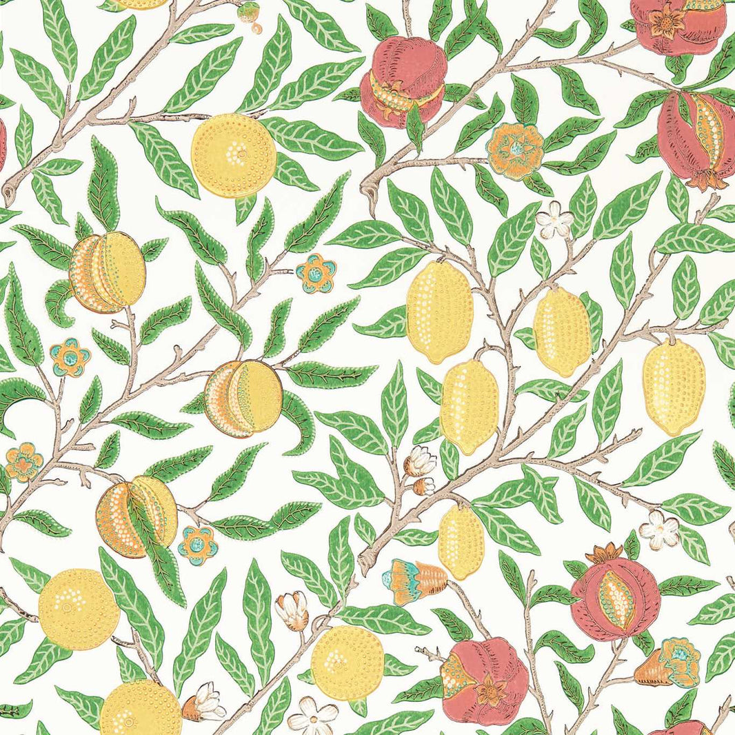 Fruit Stardust Wallpaper AARC510010 by Morris & Co | Wallpaper Online
